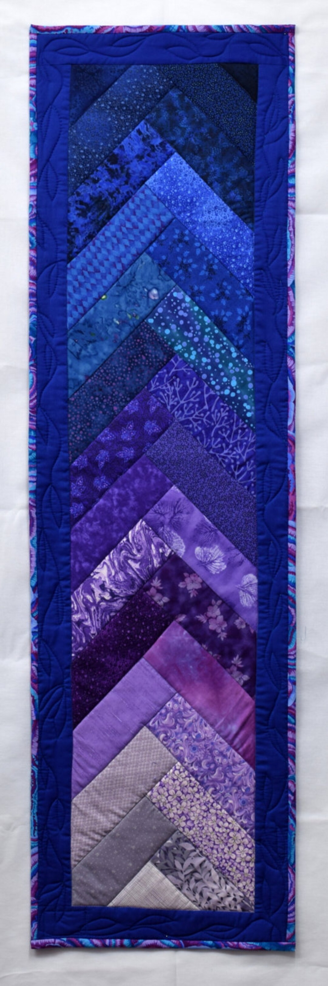 Quilted Insulated Decorative Sunset Table Runner Trivet, Safe for Hot ...