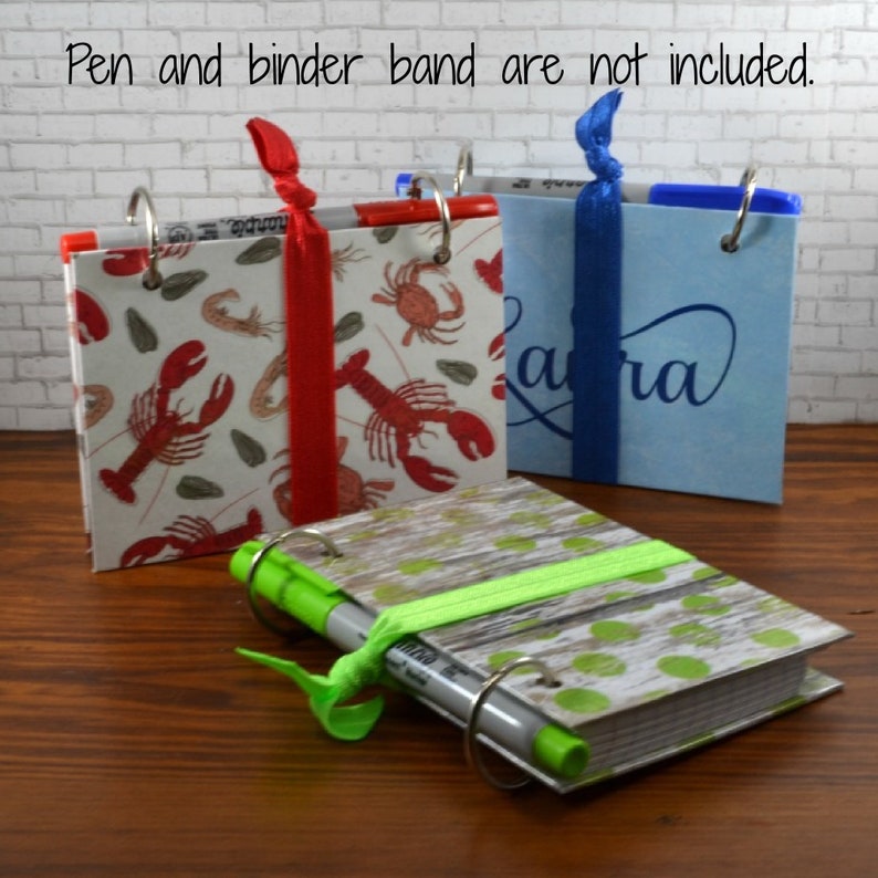 Index Card Binder Organize Writers Notes Planner Journal | Etsy