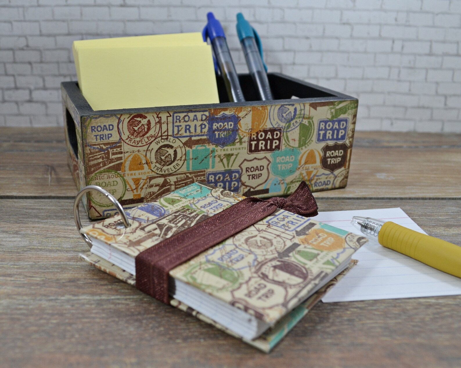 Mini Half Size Index Card Binder, Organize Writers Notes, Flashcards ...