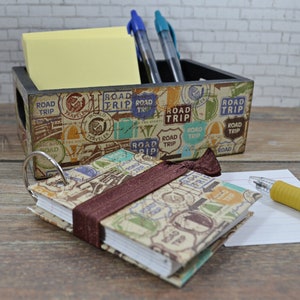 Mini Half Size Index Card Binder, Organize Writer Notes, Flashcards ...