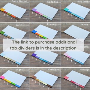 Index Card Binder, Notes Journal, Personal Planner, Recipe Card Box ...