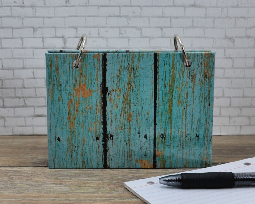 Index Card Laminated Binder, Journal, Recipe Holder, Blank Tab Dividers ...