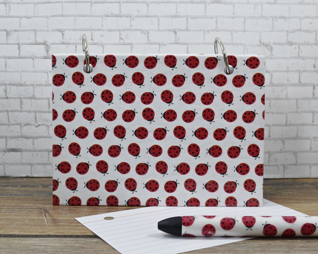 Ladybug Index Card Binder: Gardening Journal, Garden Planner - Etsy