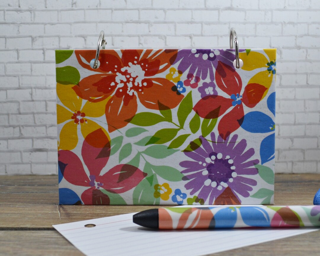 Index Card Binder, Watercolor Flowers, Gratitude Journal, Summer Bucket ...