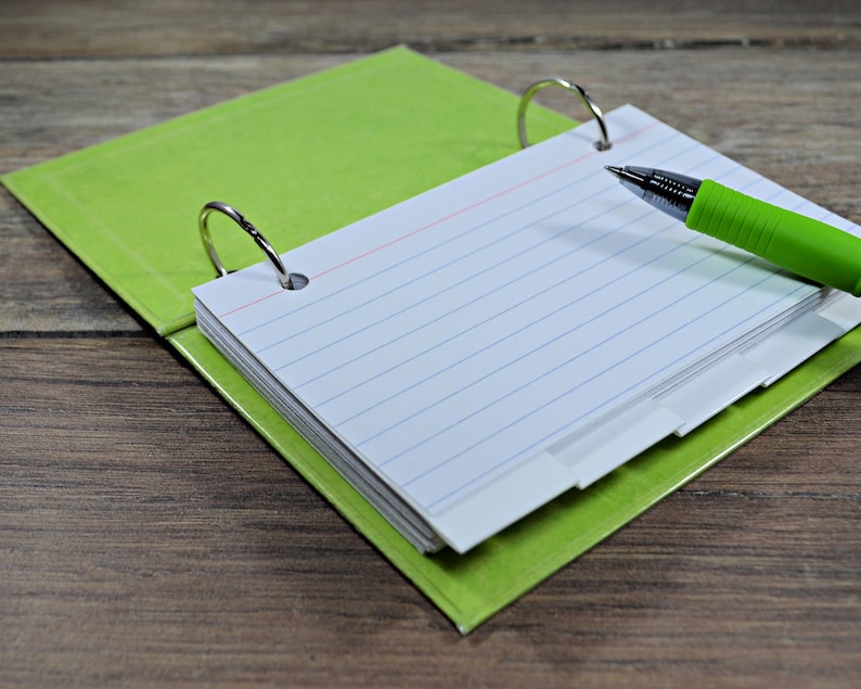 Clinical Nursing Index Card Binder, Drug Cards - Etsy