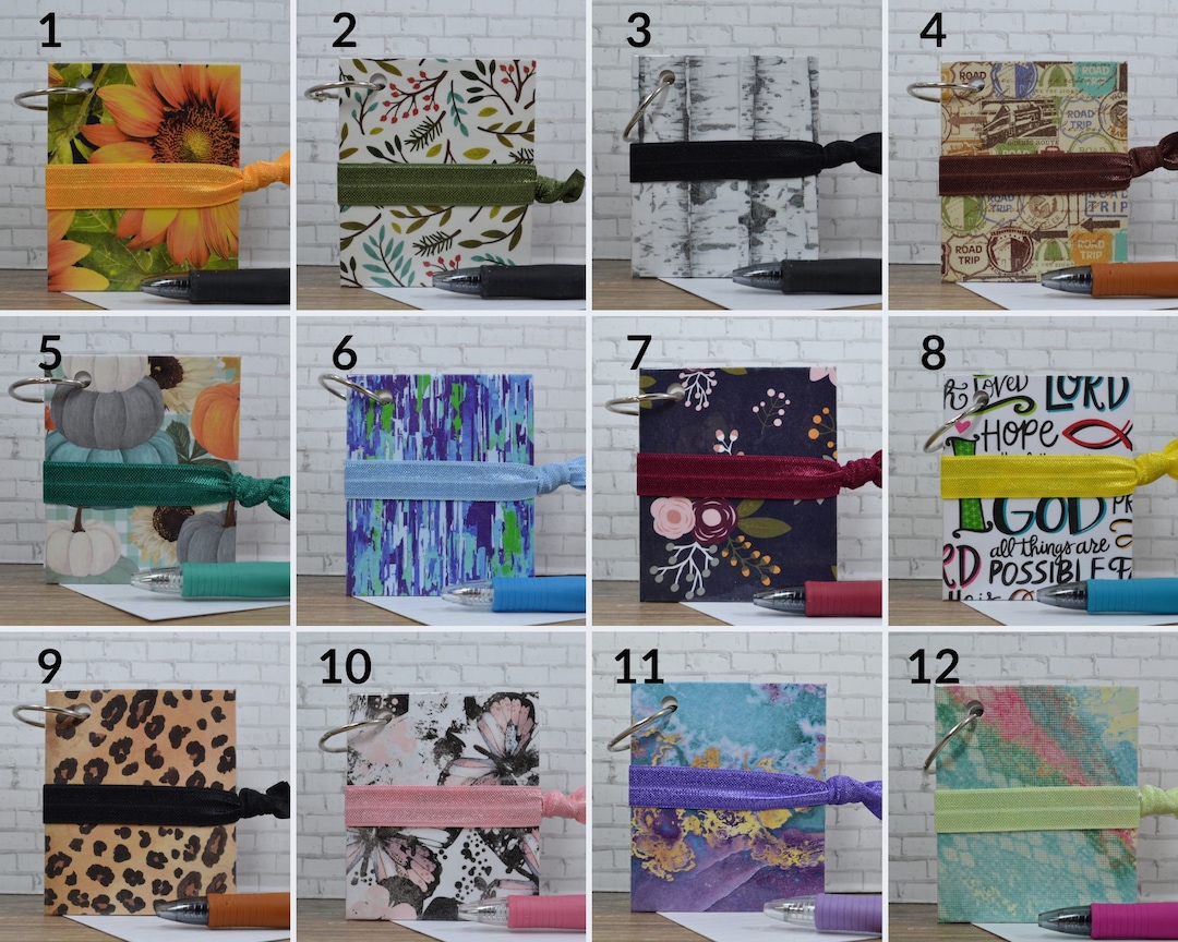 Mini Half Size Index Card Binder, Organize Writers Notes, Flashcards ...