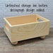 Birch Trees Storage Bin Decoupage Desk Organizer Kitchen - Etsy