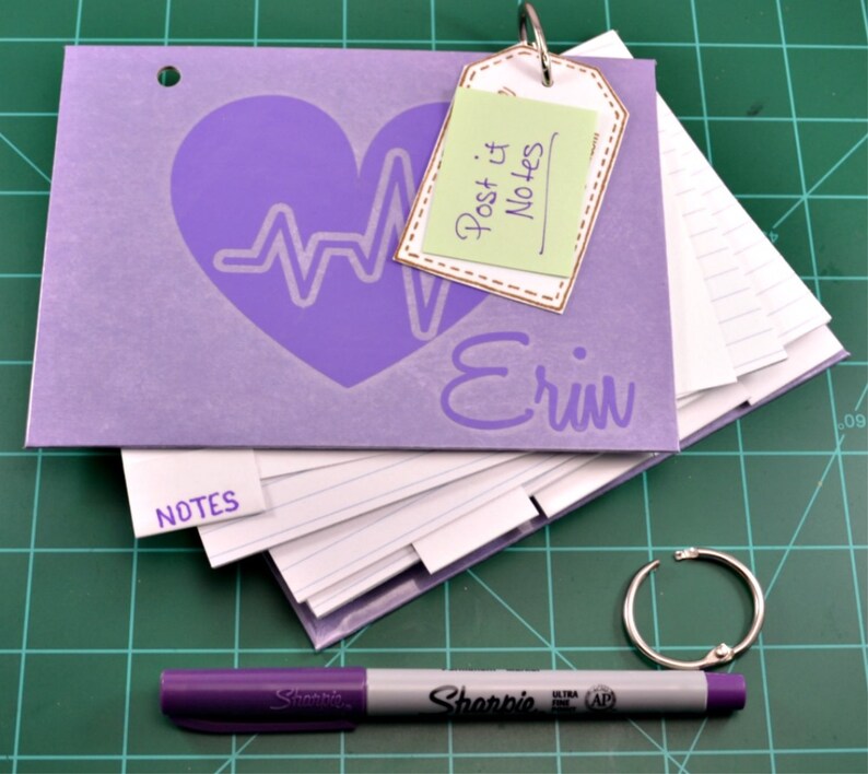 Clinical Nursing Index Card Binder Drug Cards | Etsy