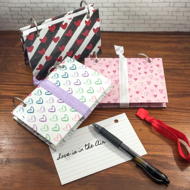 Index Card Binder Personalized Note Organizer with Tab | Etsy