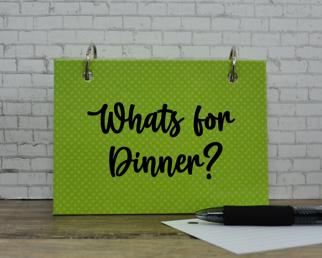 Index Card Binder, Notes Journal, Personal Planner, Recipe Card Box ...