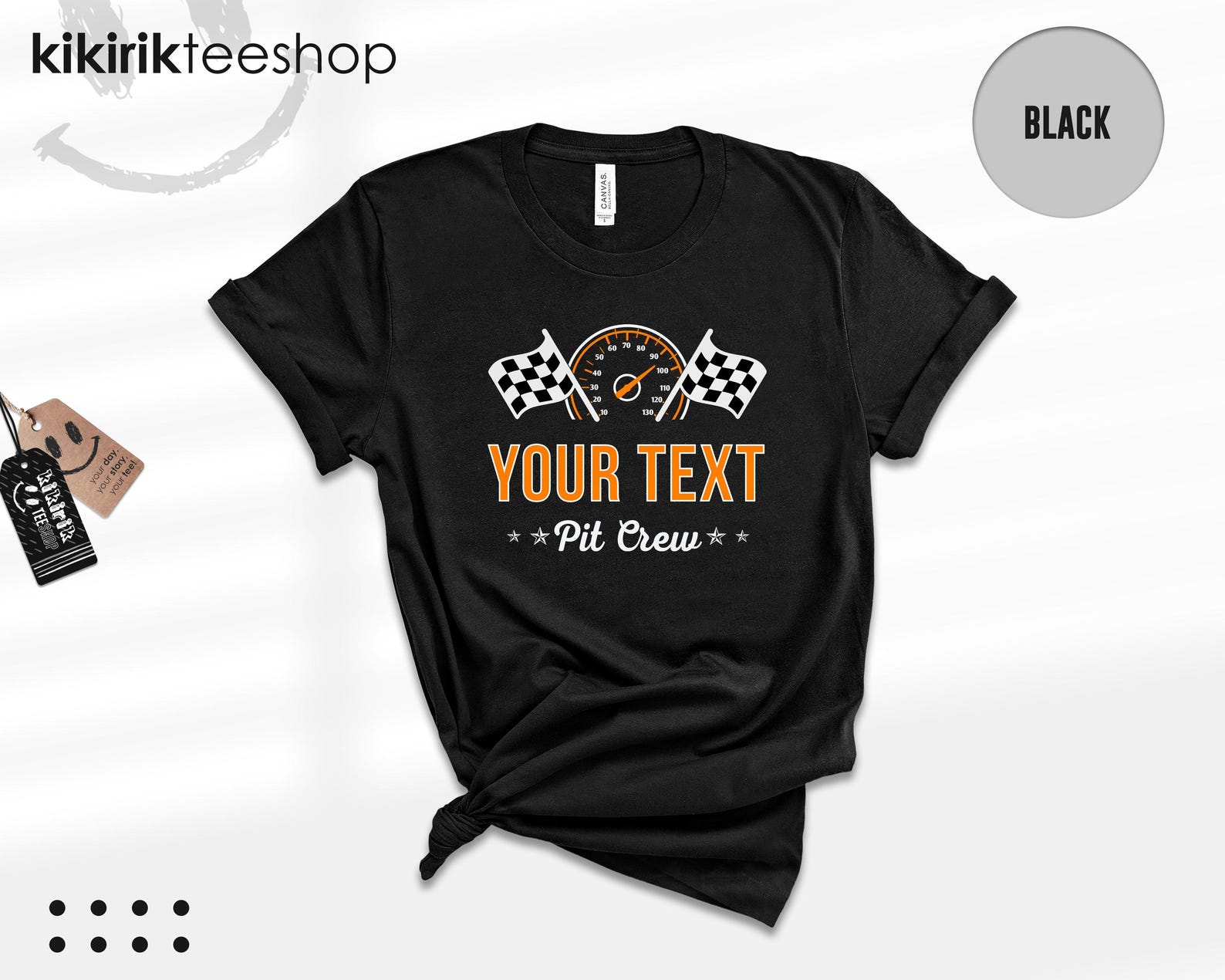 Custom Pit Crew Birthday Shirt, Race Car Party Matching Family Tee ...