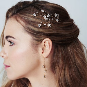 Constellation Wedding Hair Pins, Celestial Hair Pins, Swarovski Crystal ...