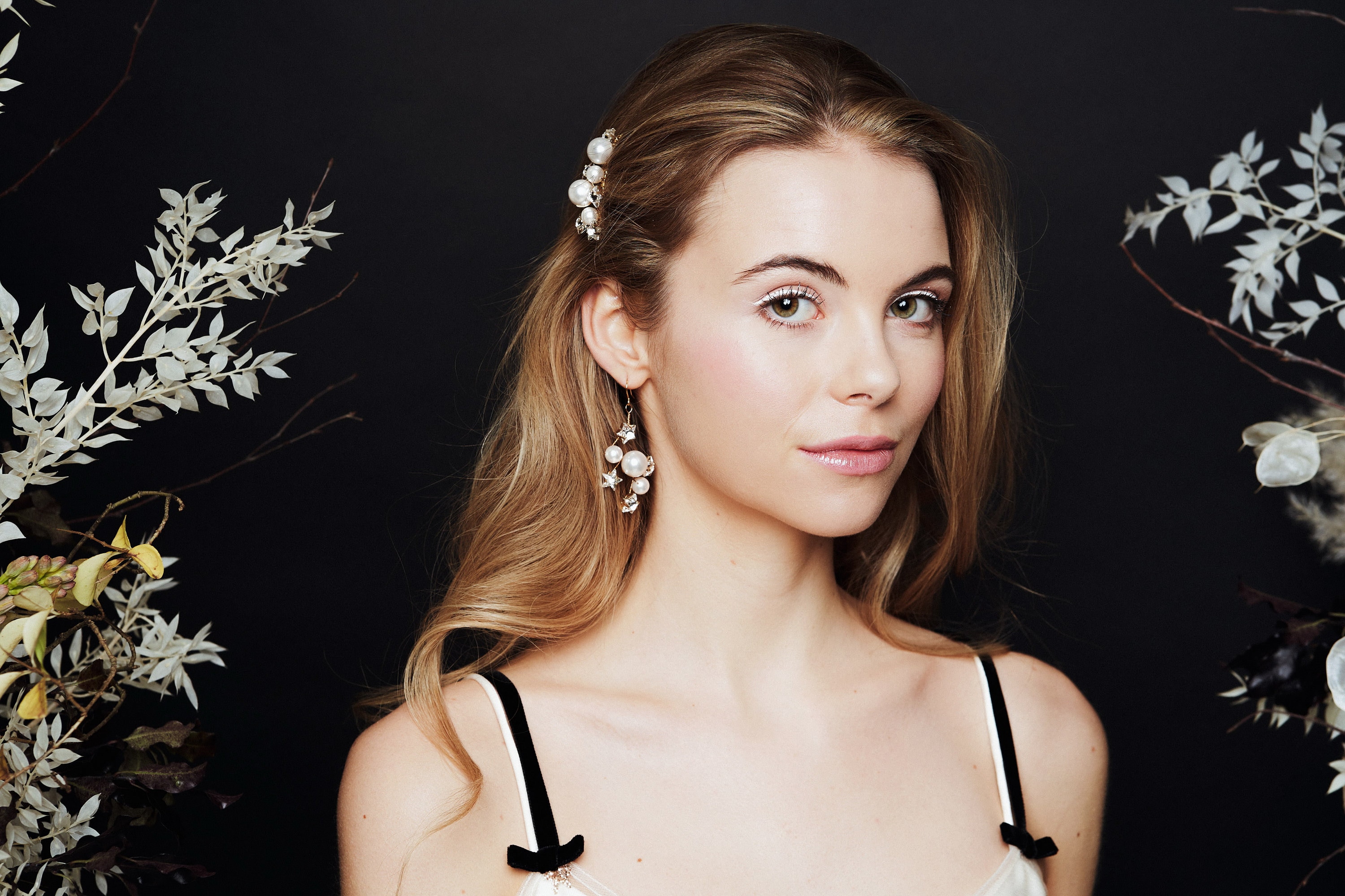 Celestial hair comb and earrings Moon and stars hair comb and | Etsy