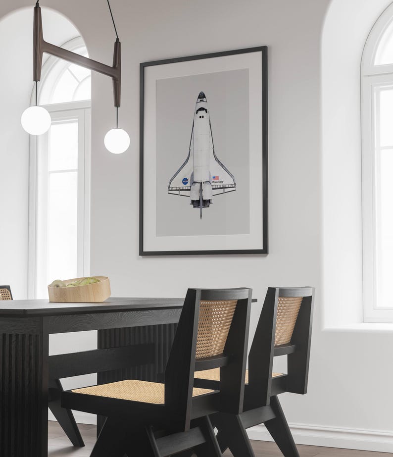 Space Shuttle NASA Space Poster Space Wall Art Print Science Decor ...