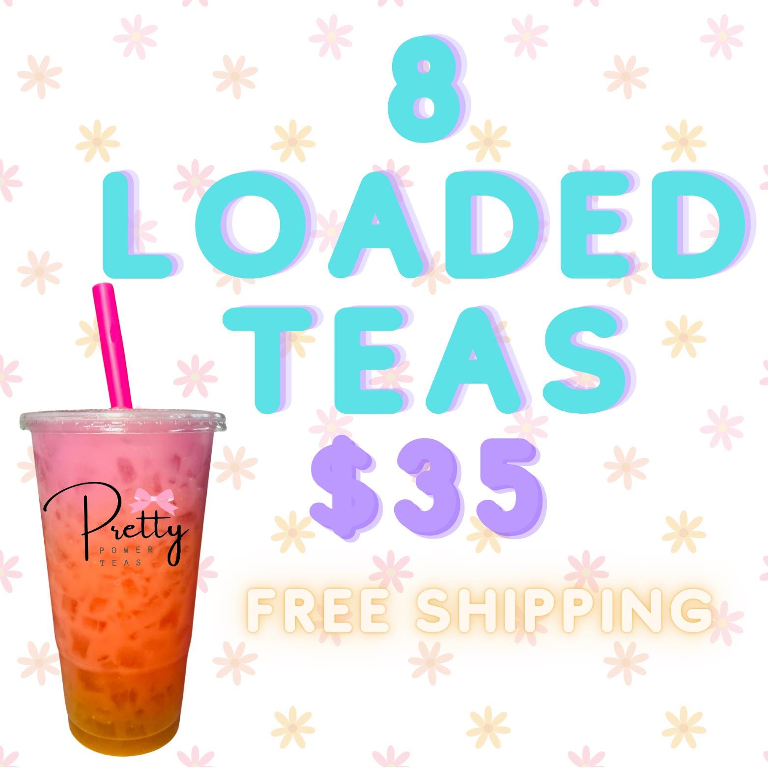 8 Loaded Teas. Liftoff, Nrg & Collagen Mix To-go - Etsy