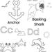 Color the Alphabet Under the Sea - Learn the Alphabet Ocean Themed ...
