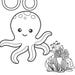 Color the Alphabet Under the Sea - Learn the Alphabet Ocean Themed ...