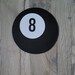 8 Ball Wood Sign. Pool Room Decor. Man Cave Wall Sign. - Etsy