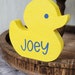 Mini Wood Duck Tiered Tray Decor. Personalized Duckie Shelf Sitter. - Etsy