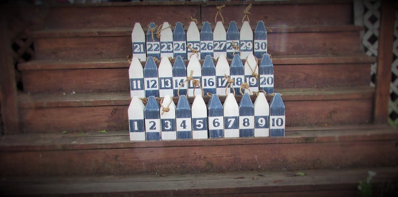 Set of 30 Table Number Buoys. Nautical Wedding Buoys. Beach | Etsy