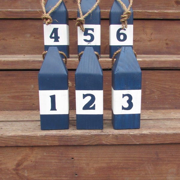 Nautical Table Numbers - Etsy