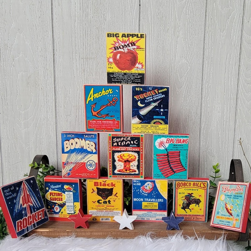 Fireworks in Box - Etsy
