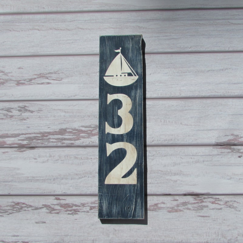 Beach House Numbers - Etsy