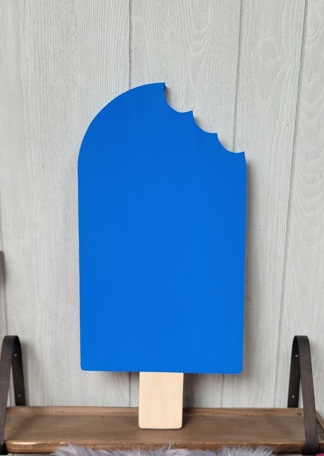 24" Large Wood Popsicle. Summer Decor. Poolside Decoration. Large ...