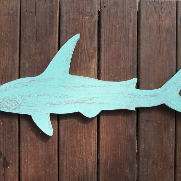 Wood Hammerhead Shark - Etsy