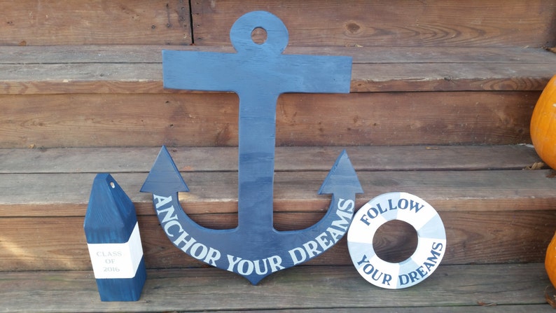 Handmade 2 foot Reclaimed Wood Anchor. Wood Anchor. Wooden | Etsy