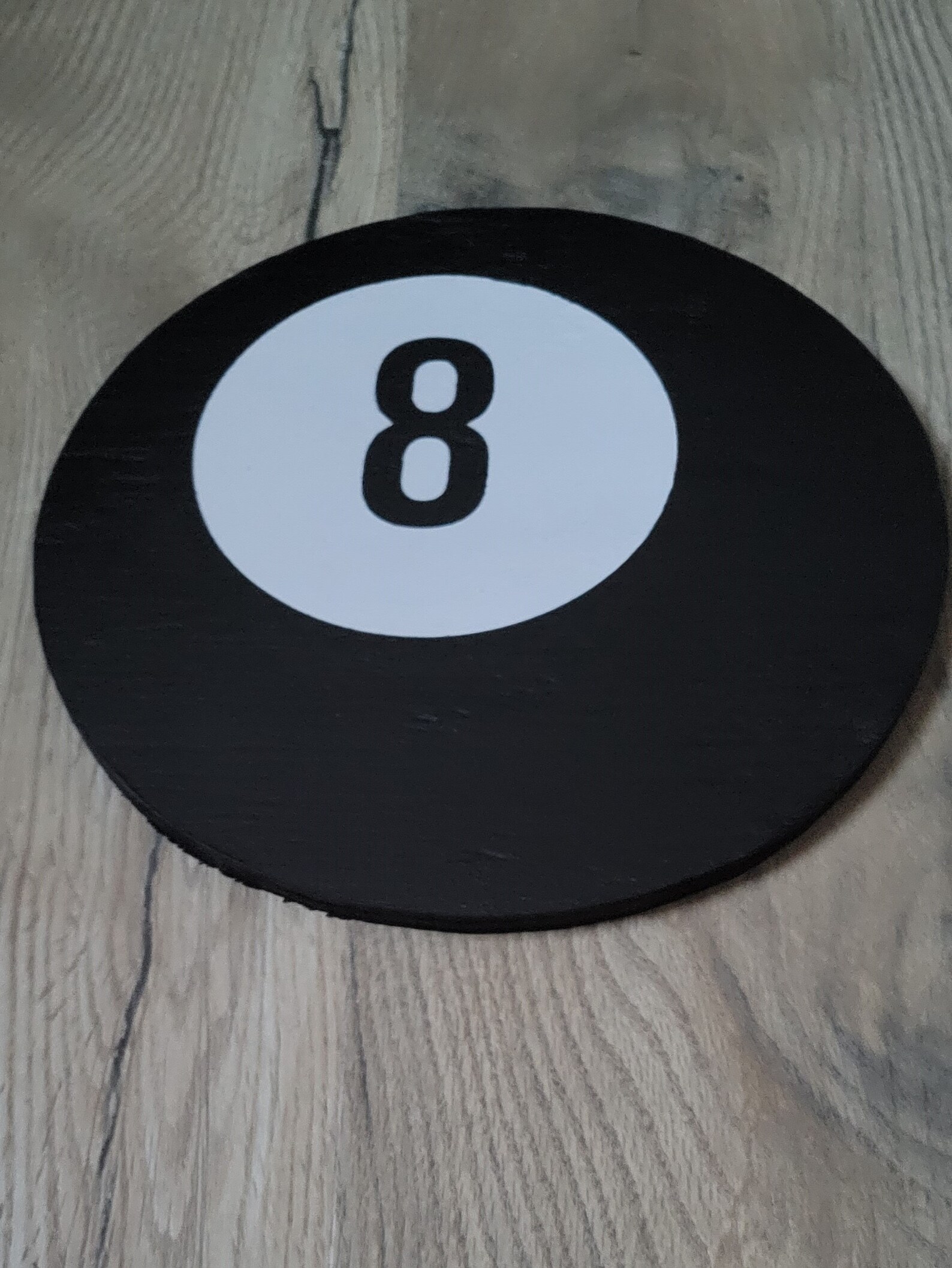 8 Ball Wood Sign. Pool Room Decor. Man Cave Wall Sign. - Etsy