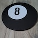 8 Ball Wood Sign. Pool Room Decor. Man Cave Wall Sign. - Etsy