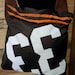 Upcycled Jersey Crossbody Bag: Customizable Sports Team Purse - Etsy