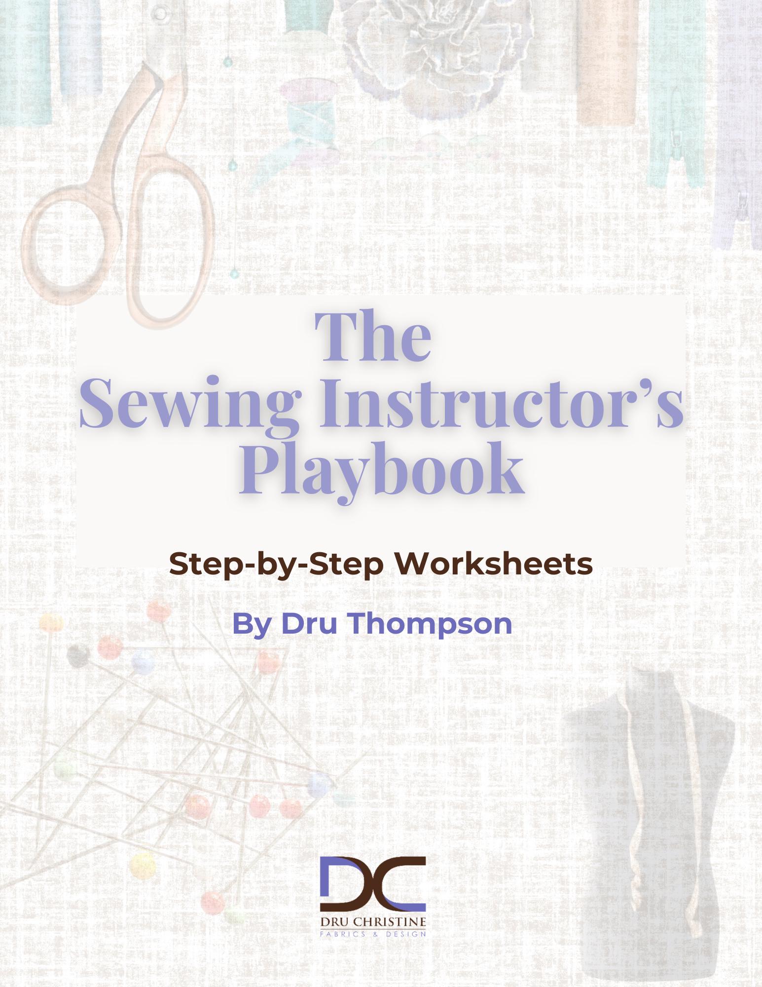 Sewing Teacher Worksheets – Beginner Sewing Class Resources (PDF ...