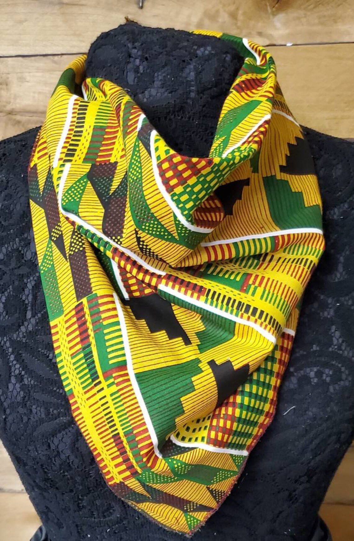 Kente/ Ankara/african Print Bandanas, Unisex - Etsy