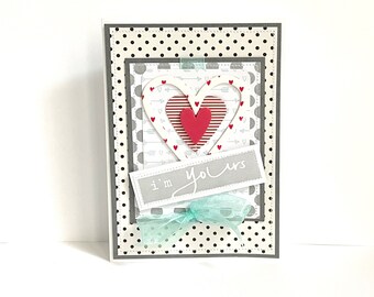 Love Handmade Card - Etsy