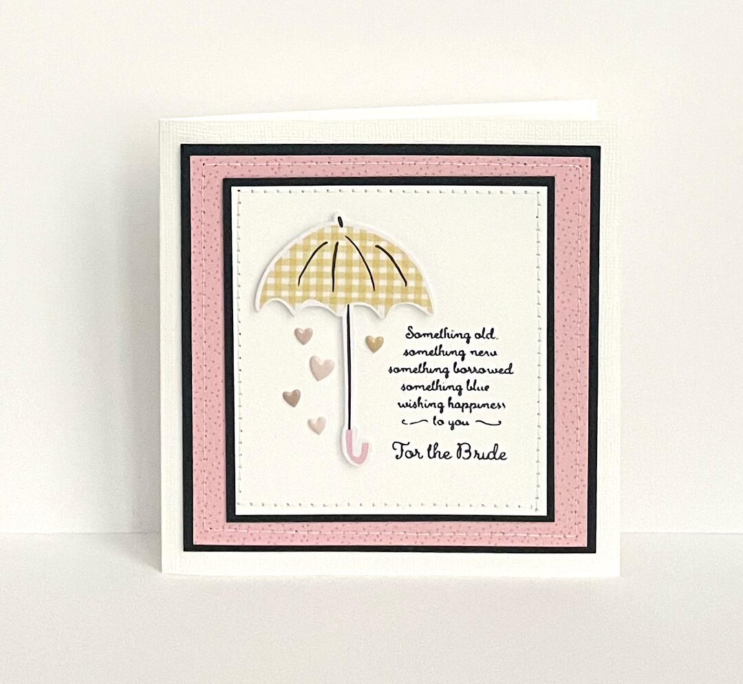 Bridal Shower Handmade Card - Etsy