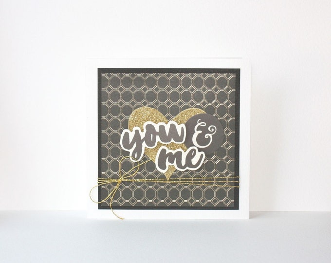 Love Handmade Card Etsy