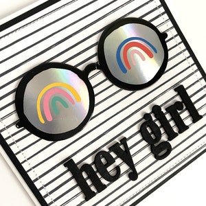 Hey Girl Handmade Card - Etsy