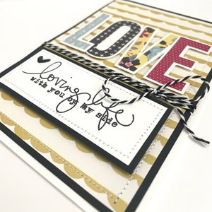 Love Anniversary Handmade Card - Etsy