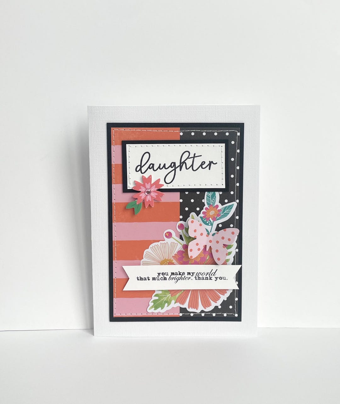 Daughter Handmade Card - Etsy