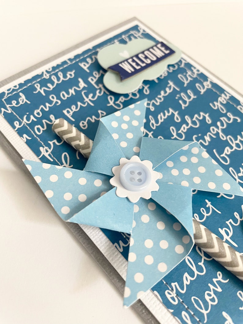 New Baby Handmade Card | Etsy