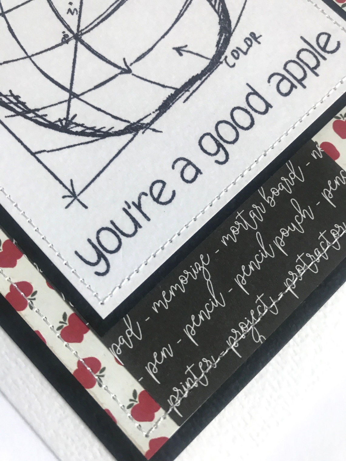 Teacher Handmade Card - Etsy