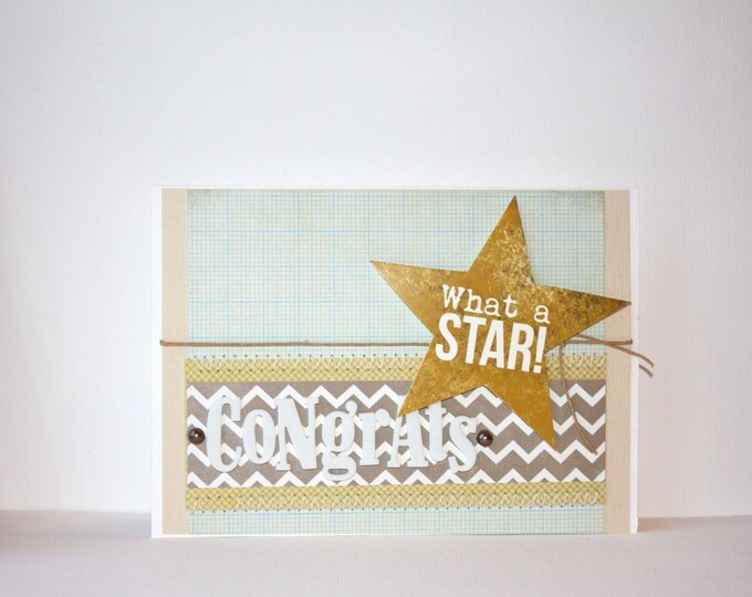 Congratulations Handmade Card - Etsy