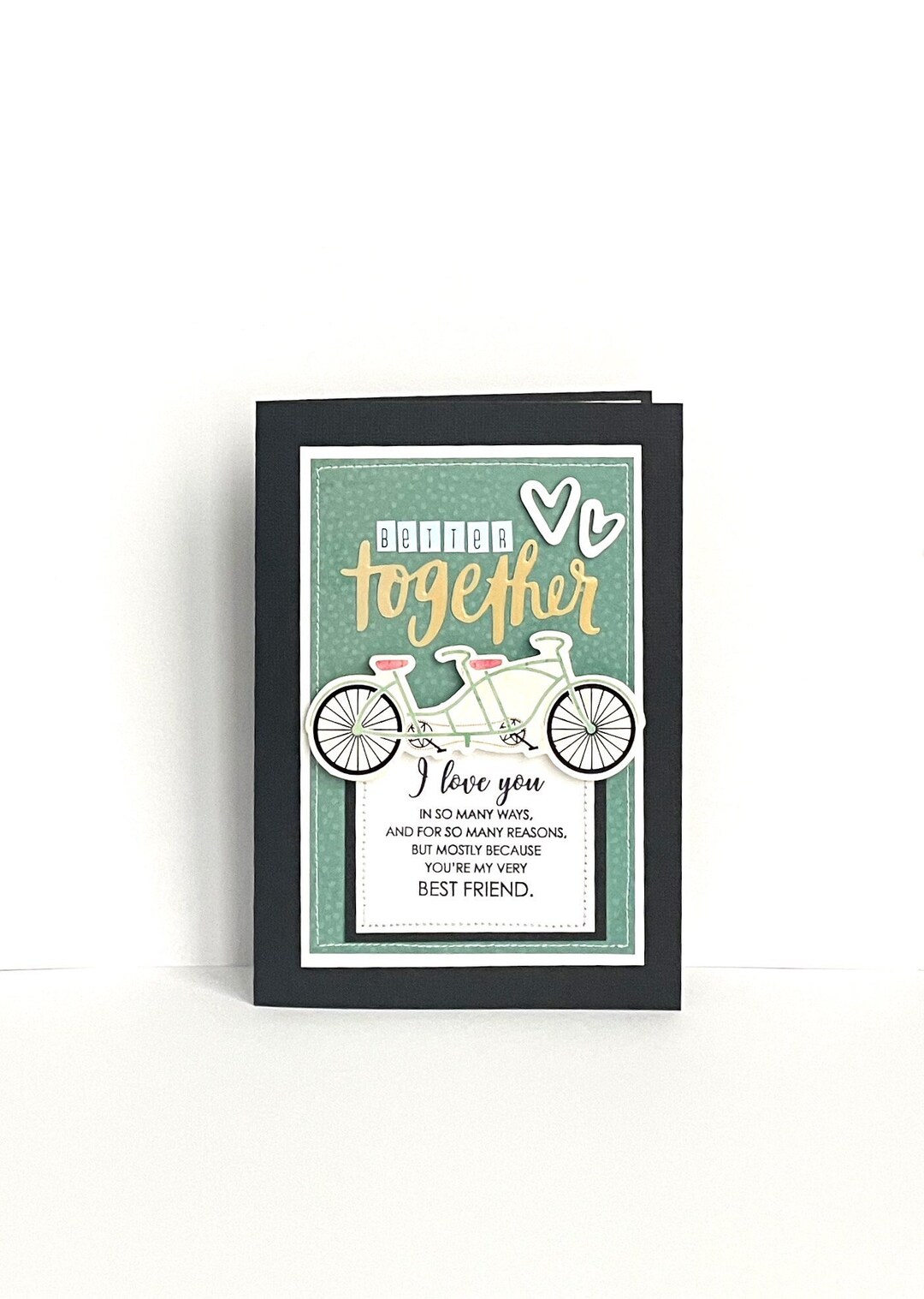 Better Together Love Handmade Card - Etsy