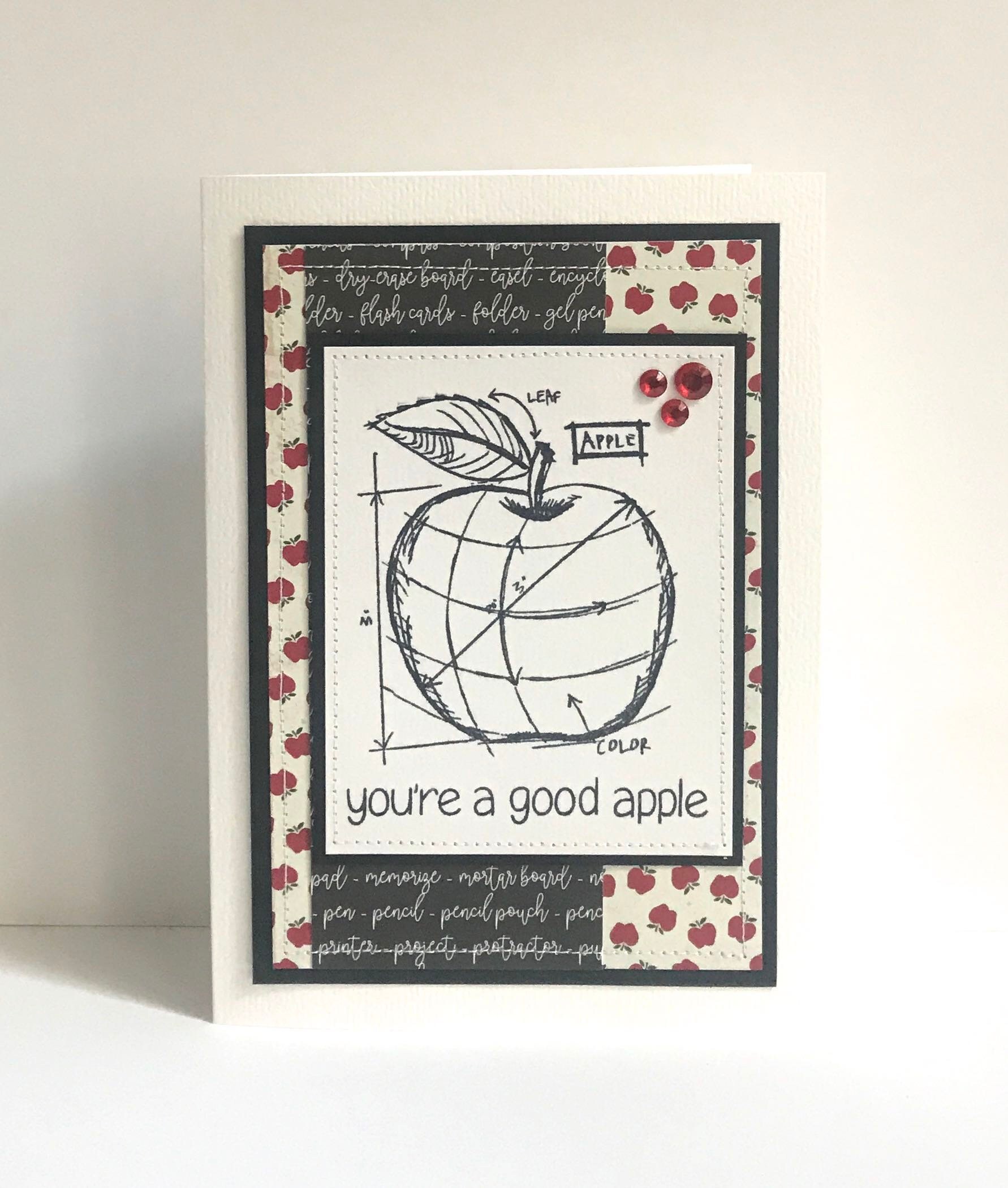 Teacher Handmade Card - Etsy