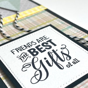 Friendship Handmade Card - Etsy