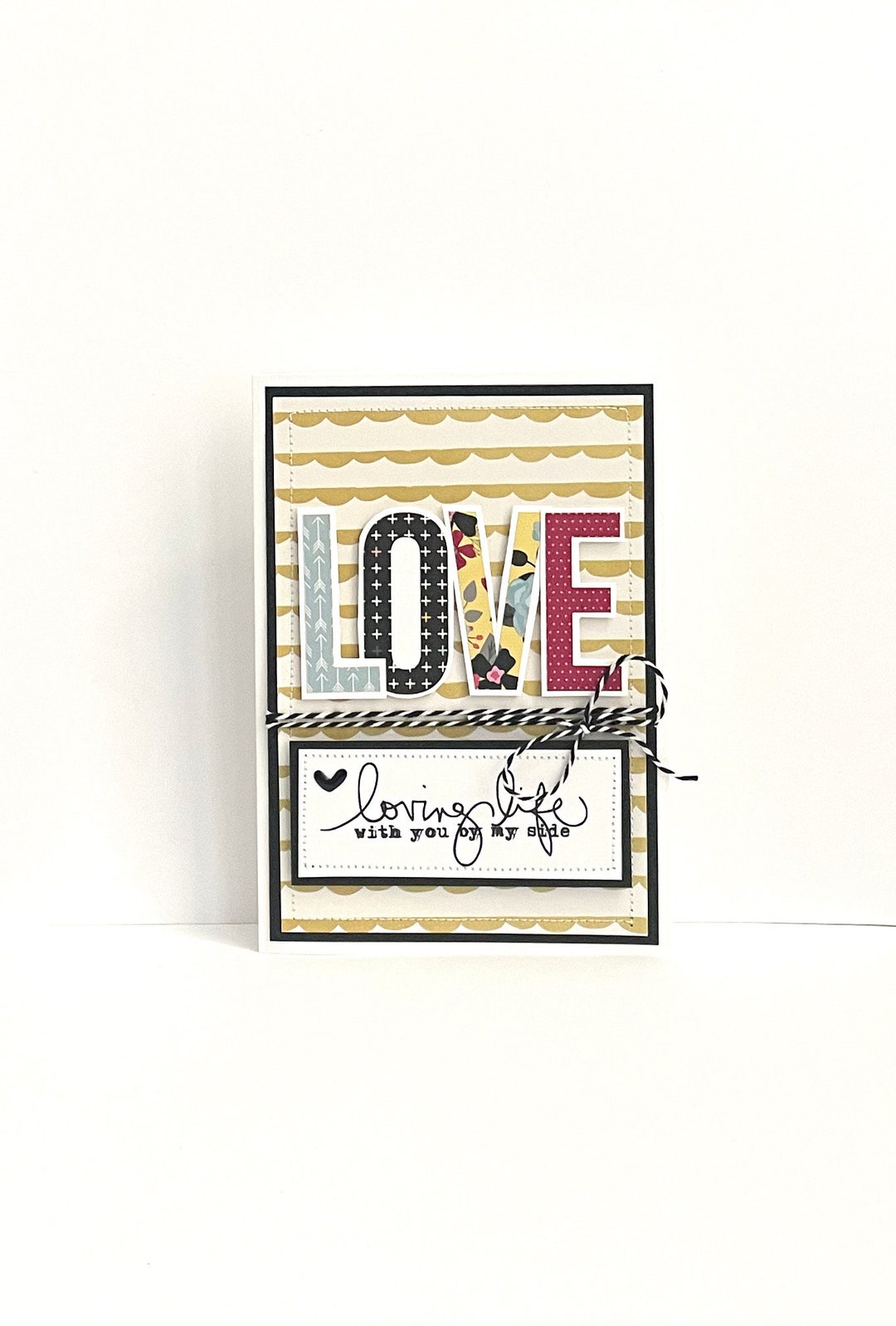Love Anniversary Handmade Card - Etsy