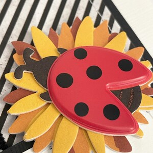 Get Well Soon Ladybug Handmade Card - Etsy