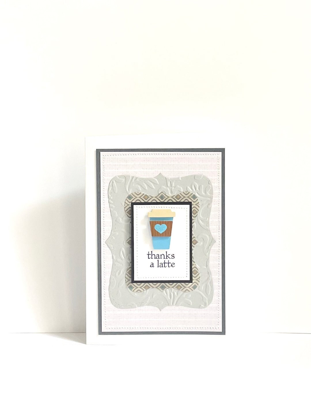 Thanks A Latte Handmade Card - Etsy